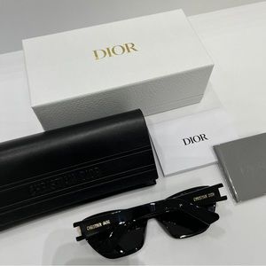 Dior | Accessories | Christian Dior Cdior B2u A0 Black Cateye ...